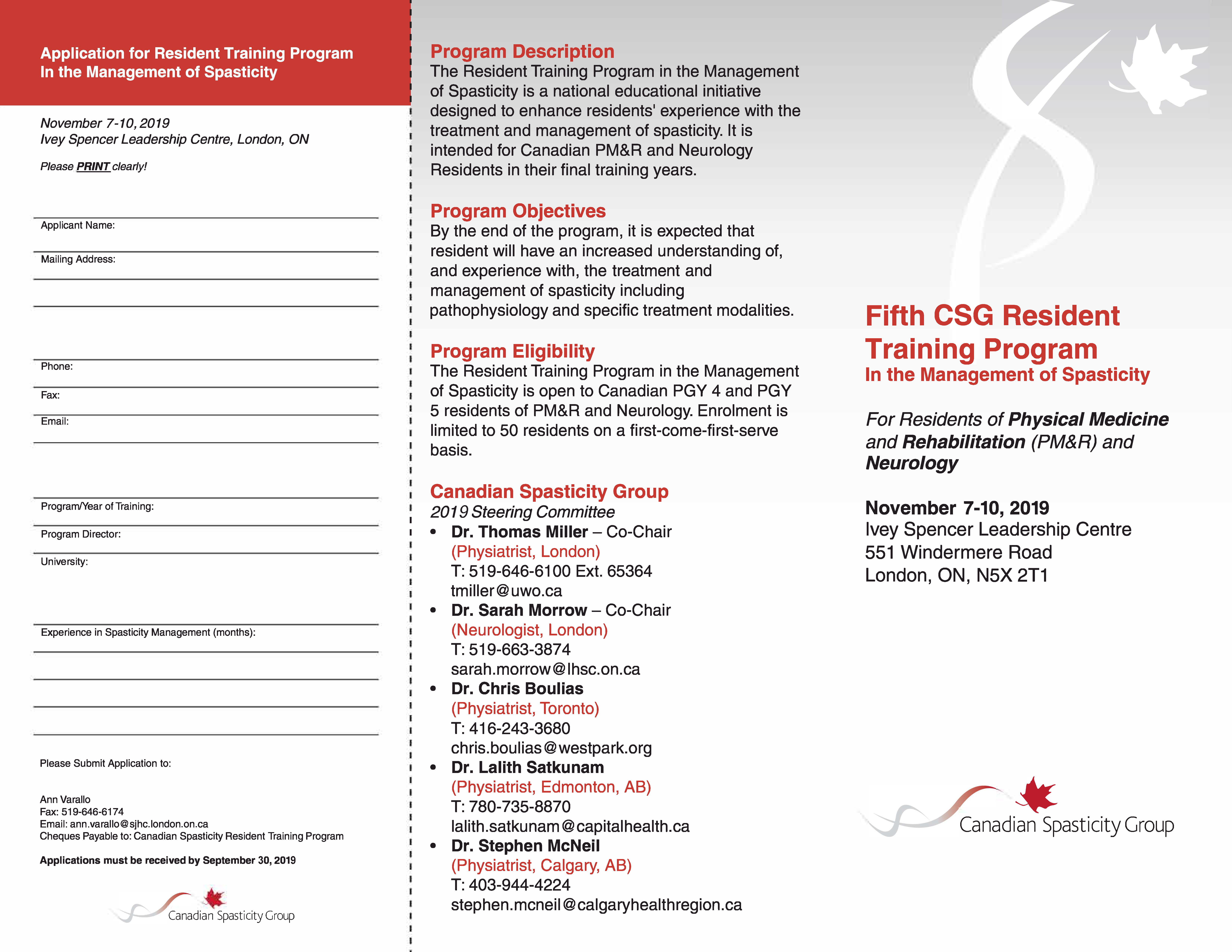 Fifth CSG Resident Training Program - Clinical Neurological Sciences ...