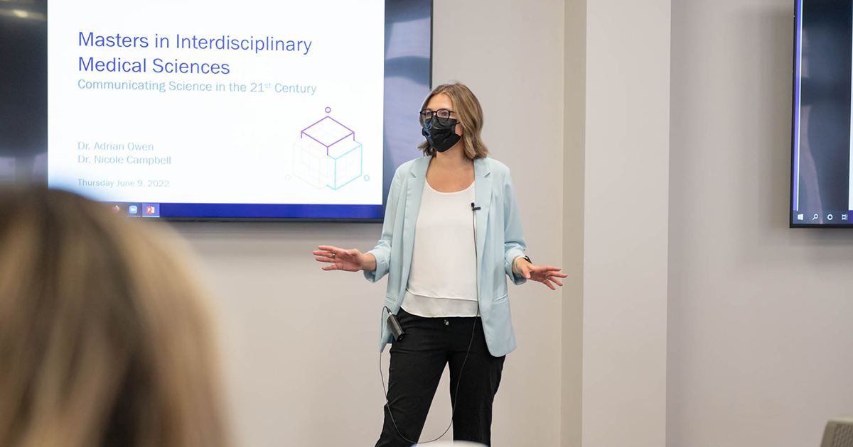 Dr. Nicole Campbell and the creativity of teaching - Schulich School of ...