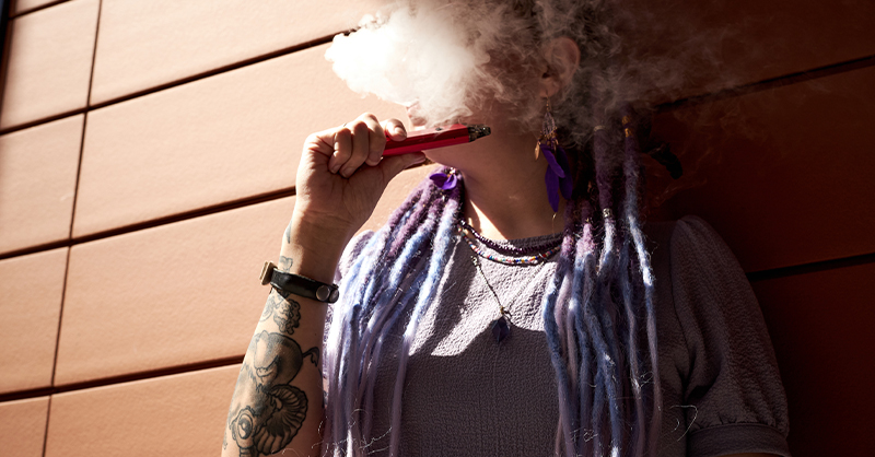 Study reveals alarming trend in nicotine vaping among high school ...