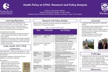 Featured Posters - Master of Public Health Program - Western University